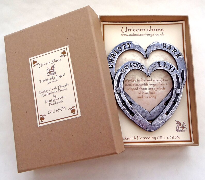 11th Steel Anniversary Gift. Personalised. Forged in Steel. - Etsy UK