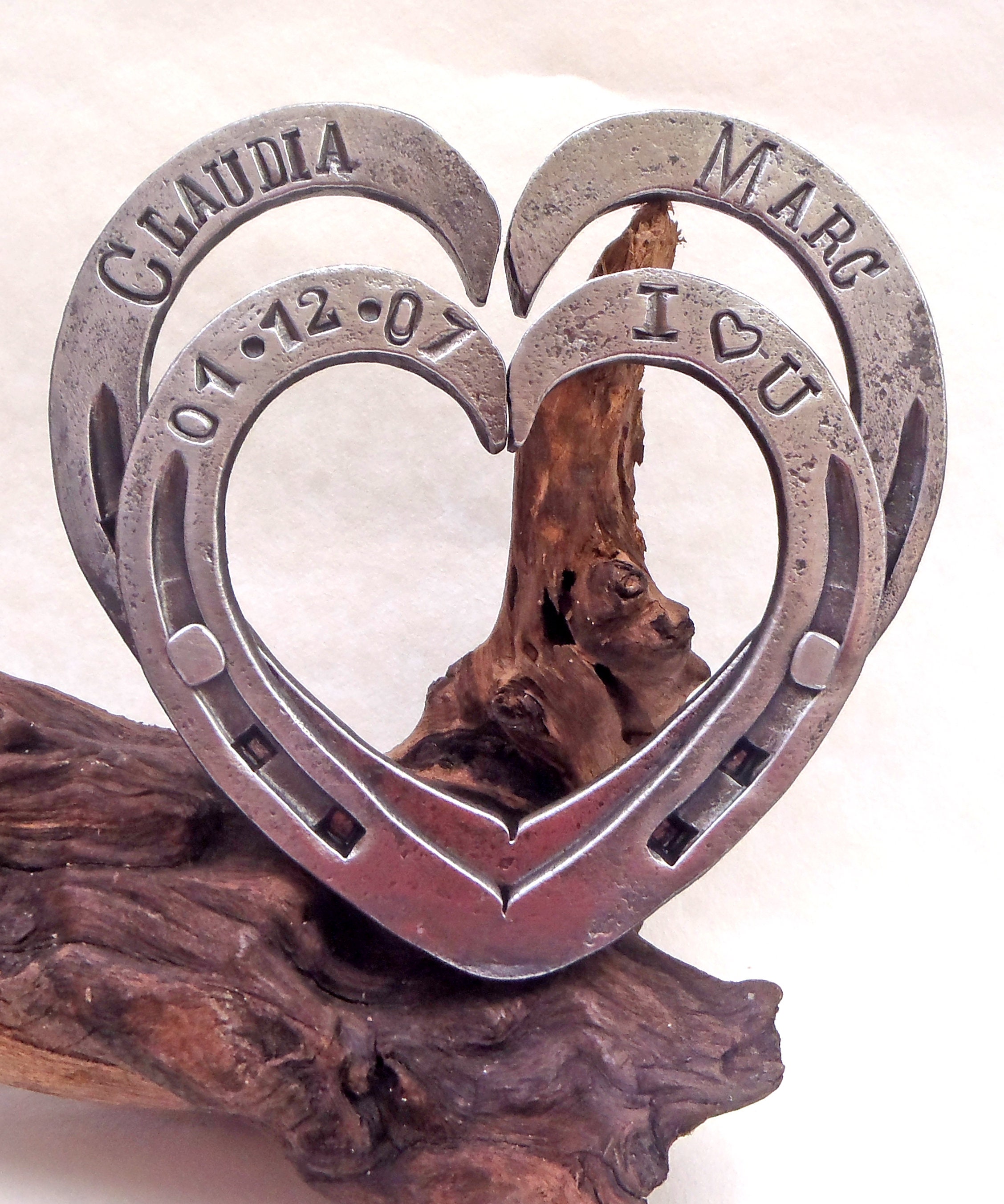 11th Steel Anniversary Gift. Personalised. Forged in Steel. - Etsy UK