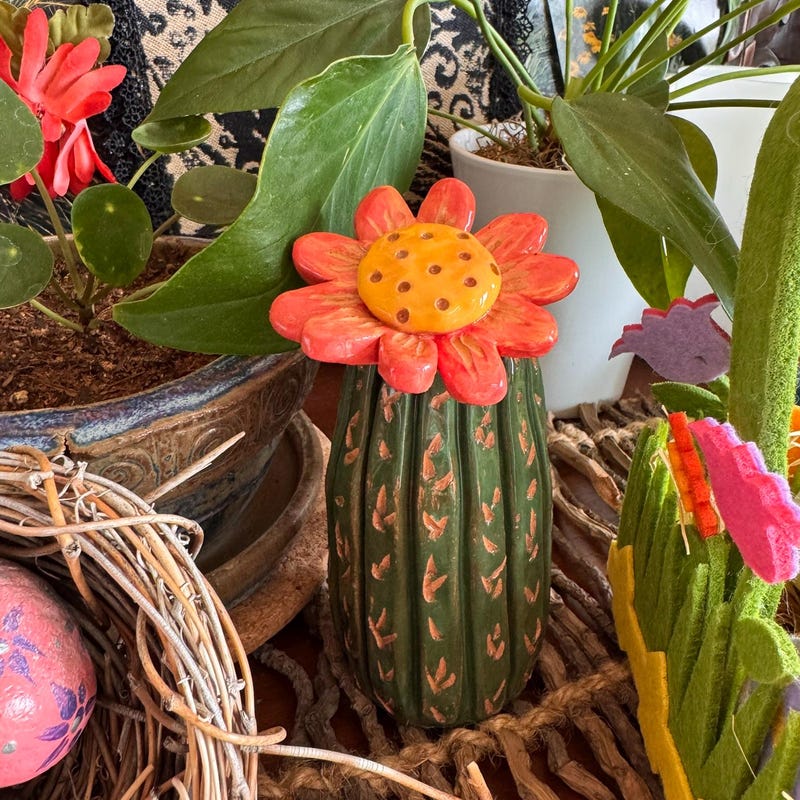 Cactus Pottery - Etsy