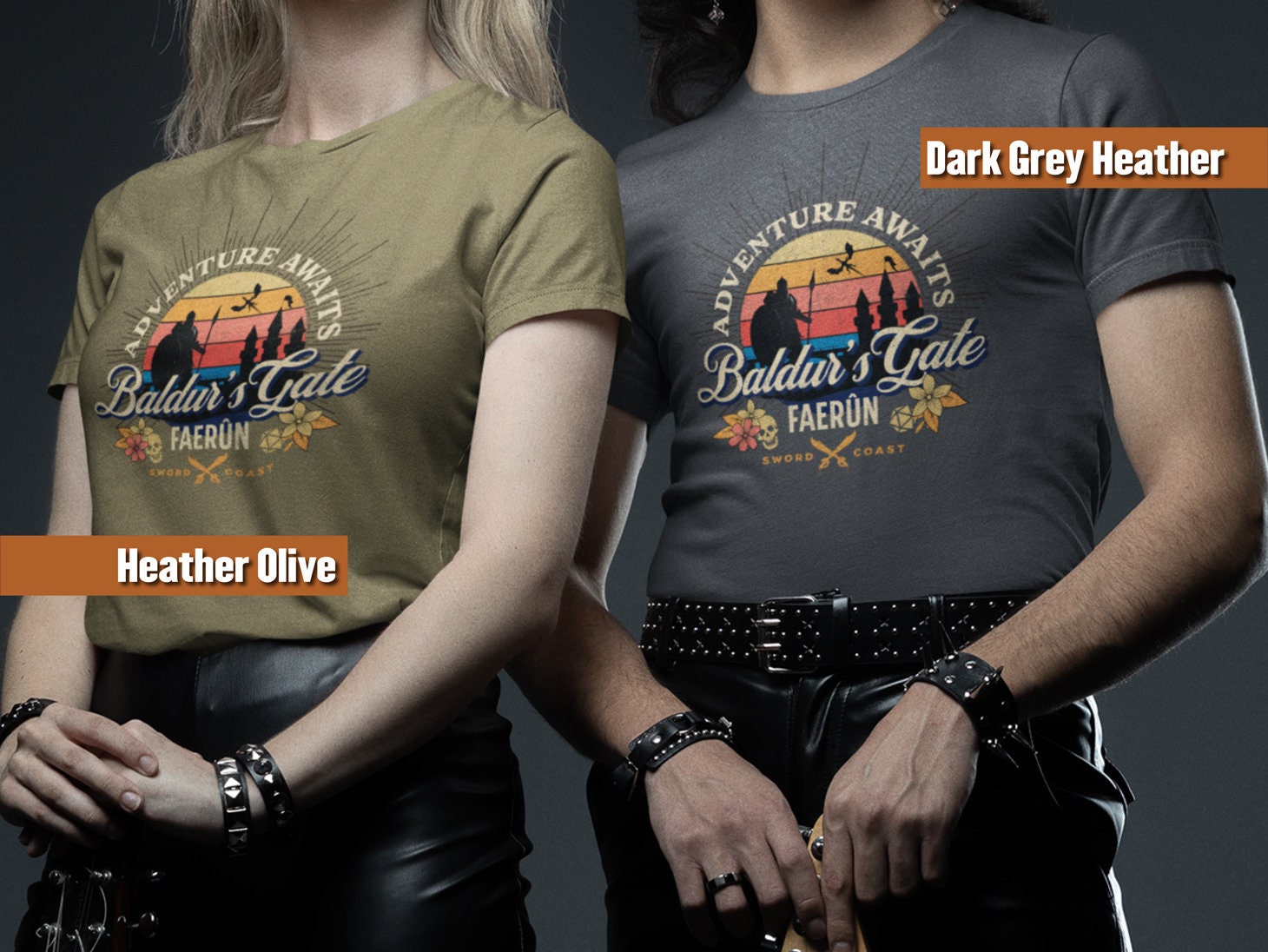 Dnd Baldur's Gate Tshirt Dungeons and Dragons Clothing - Etsy