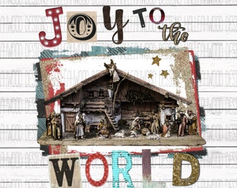 Joy to the World DIGITAL DOWNLOAD | Etsy
