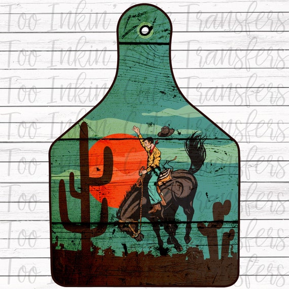 Rodeo Tag Version 2 | Etsy