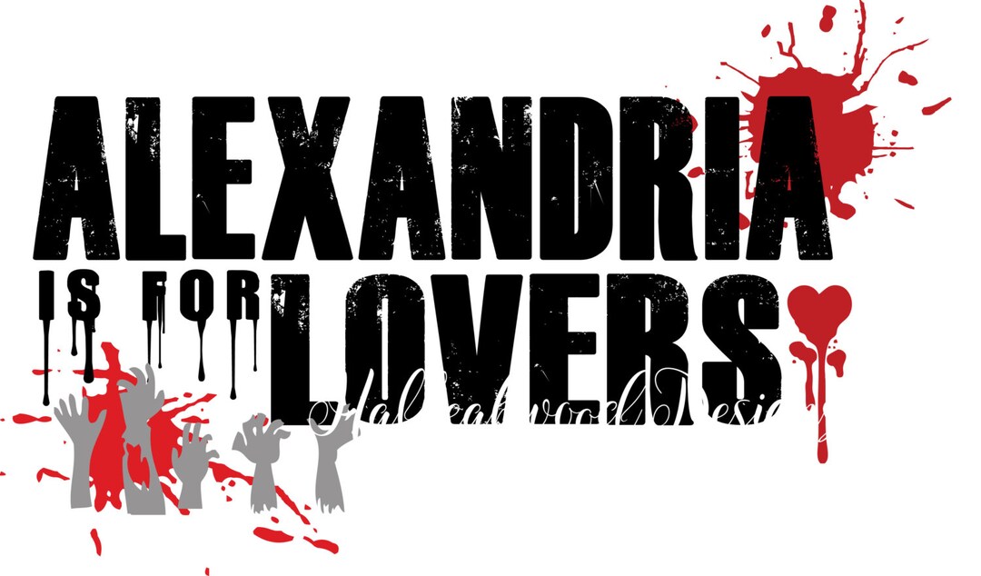 Alexandria is for Lovers TWD Inspired DIGITAL DESIGN - Etsy