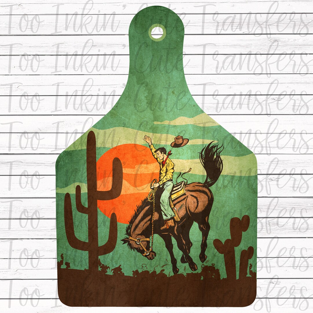 Rodeo Tag Version 1 - Etsy