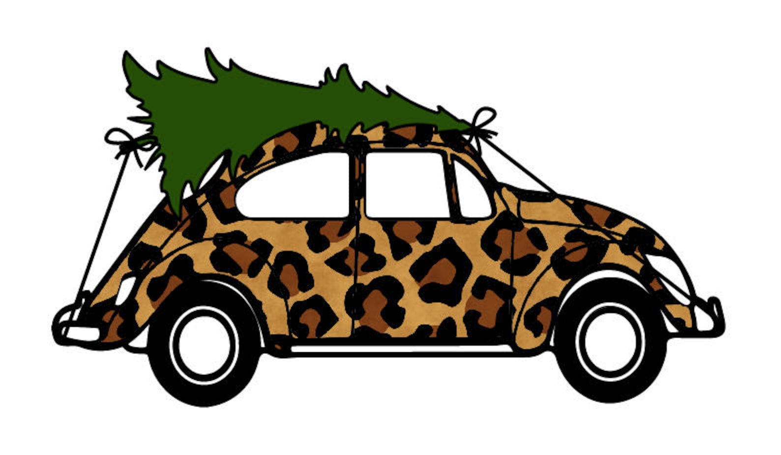 VW- Buffalo Plaid- Leopard- Solid- Digital Design - Etsy