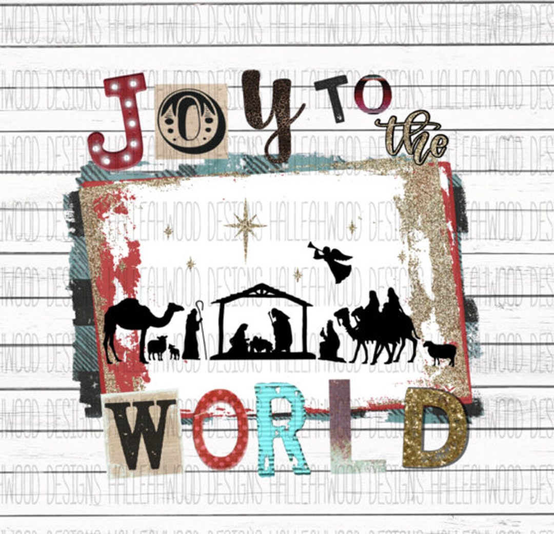 Joy to the World DIGITAL DOWNLOAD - Etsy
