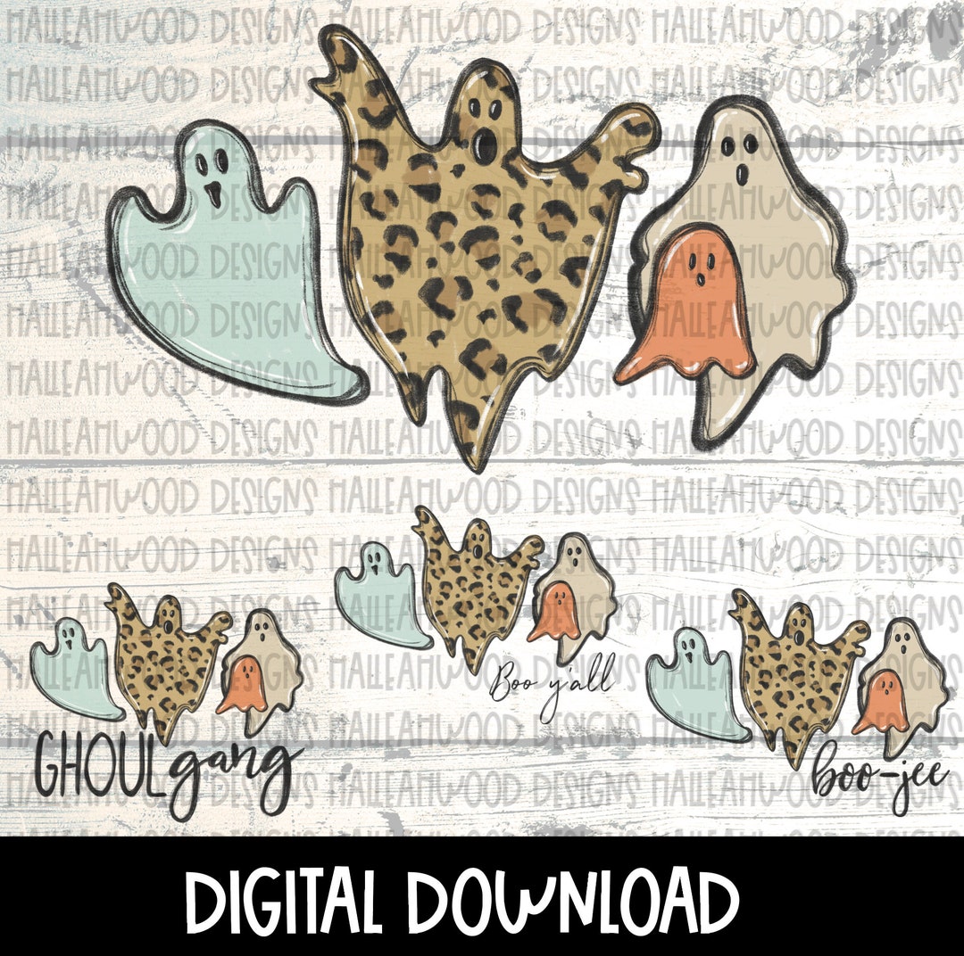 Leopard Ghosts - ORIGINAL DIGITAL DOWNLOAD - Etsy