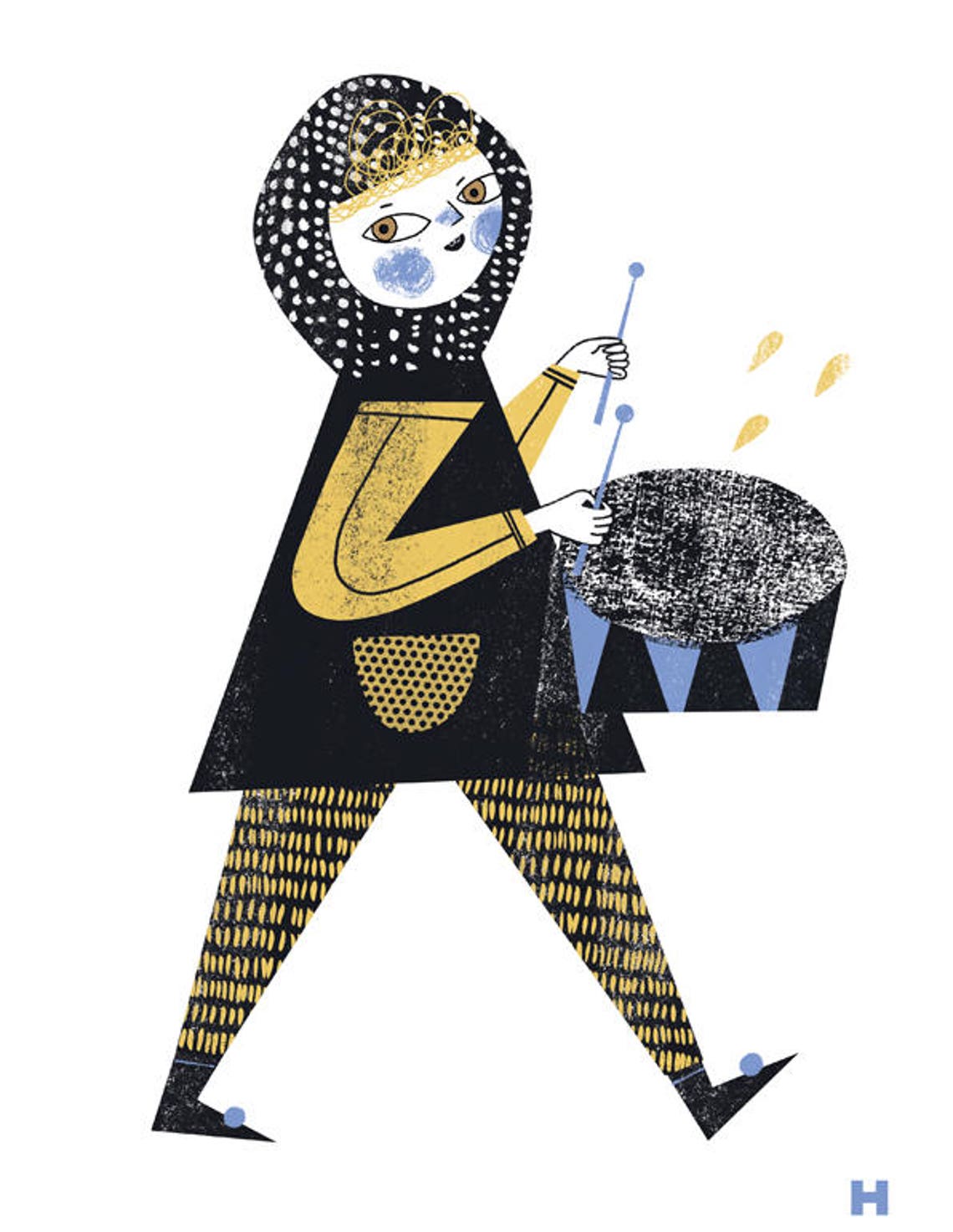 Poster for kids / Wall art decor illustration / Giclée print | Etsy