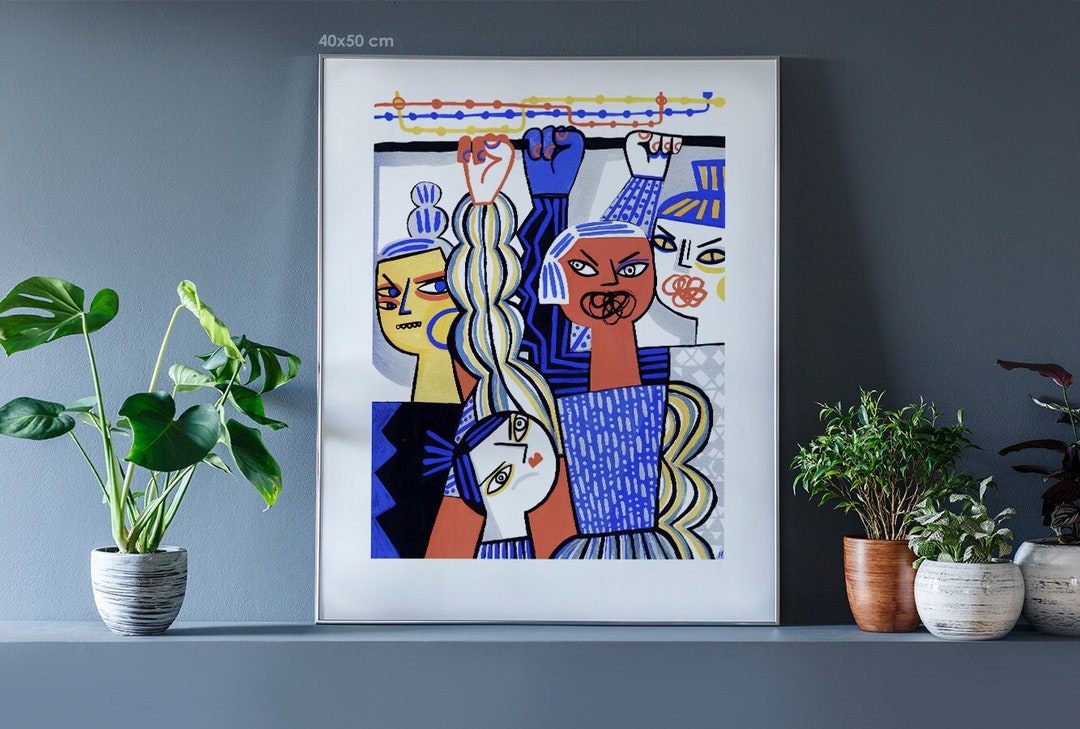 Original Illustration Art / Swear Words Poster / Giclée Wall Art Print ...