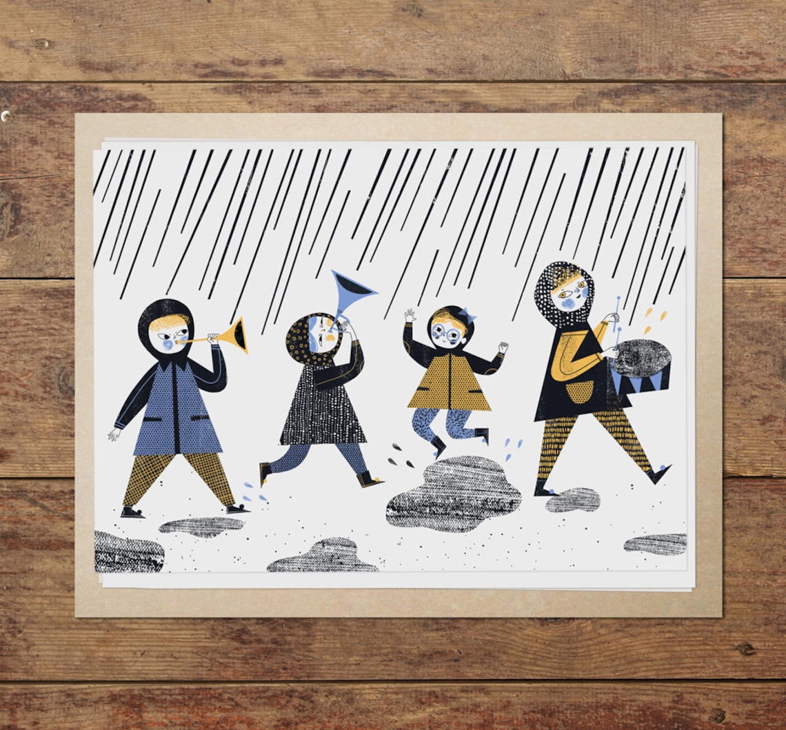 Poster for Kids / Wall Art Decor Illustration / Giclée Print - Etsy ...