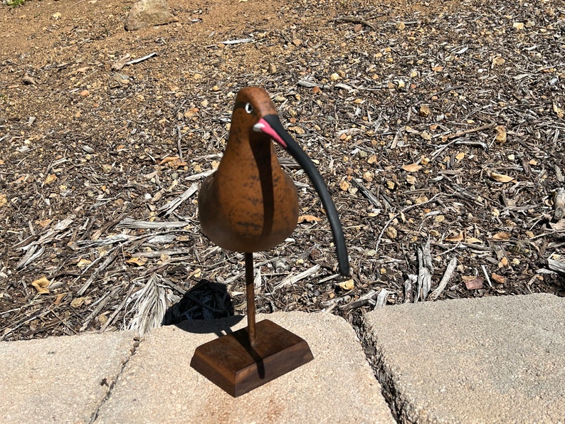 Sickle Billed Curlew Shorebird Hunting Decoy by Stan Vath - Etsy