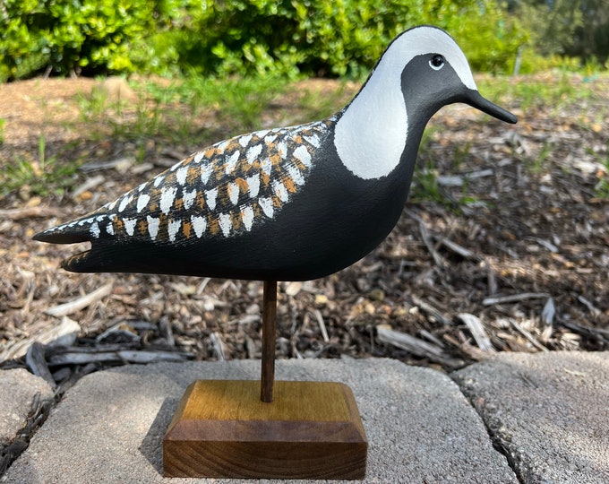 Golden Plover Shorebird Hunting Decoy Hand Carved by Stan Vath - Etsy