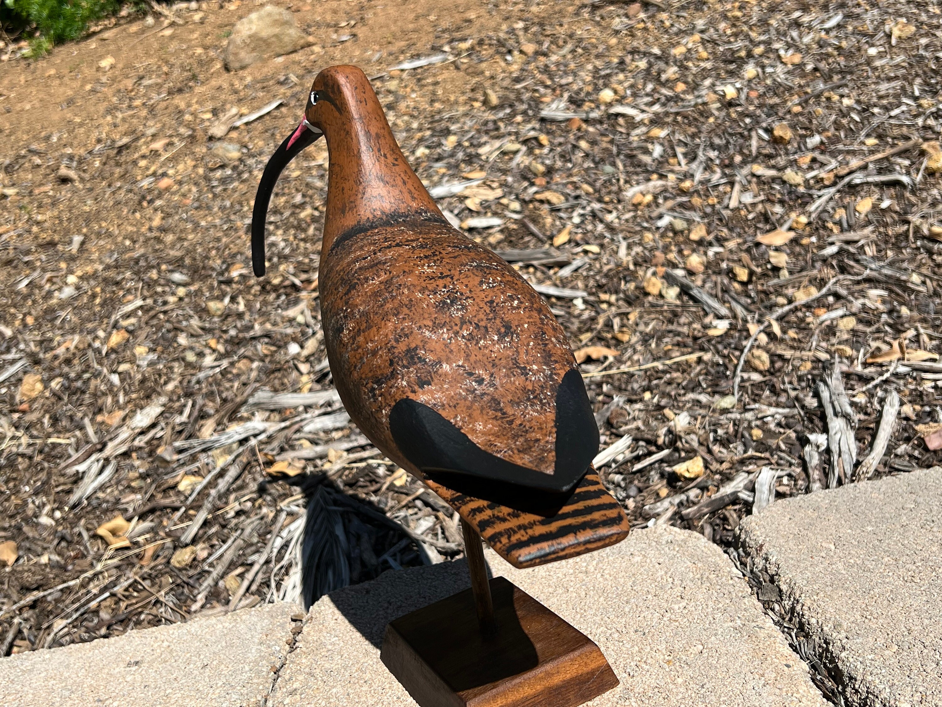 Sickle Billed Curlew Shorebird Hunting Decoy by Stan Vath - Etsy