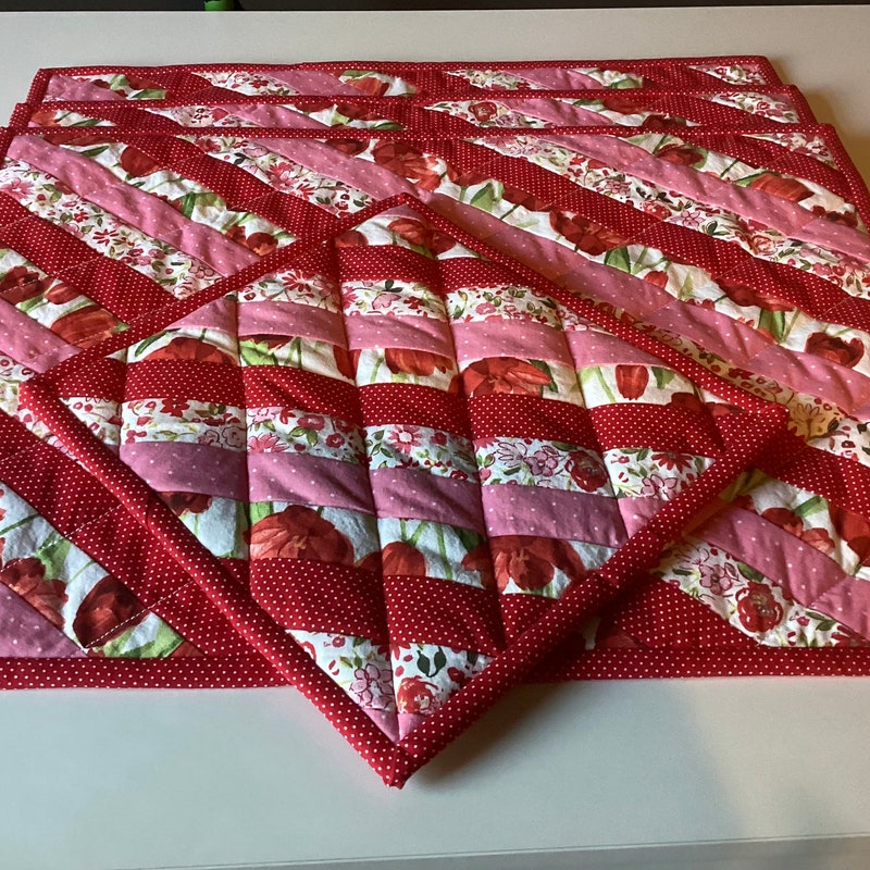 Quilted Place Mats - Etsy