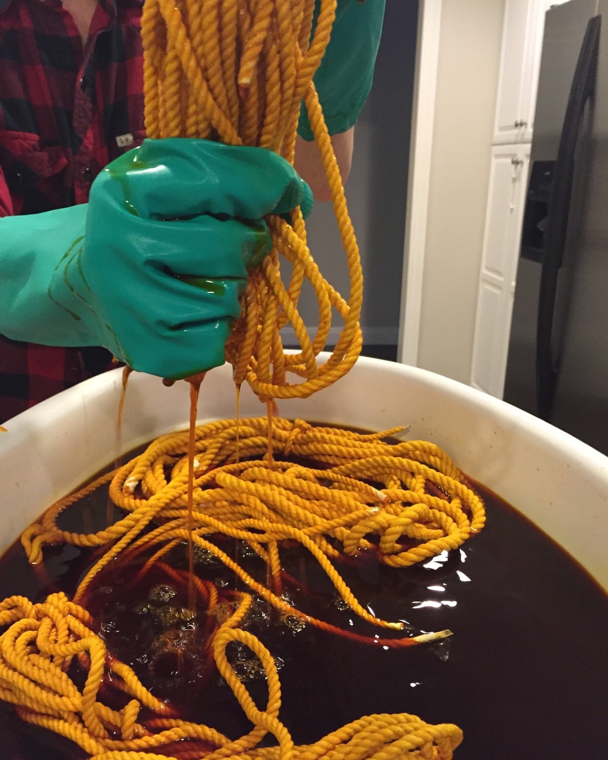 How to Dye Rope Video/how to Dye Rope/dye Lesson/dye Tutorial/colored ...