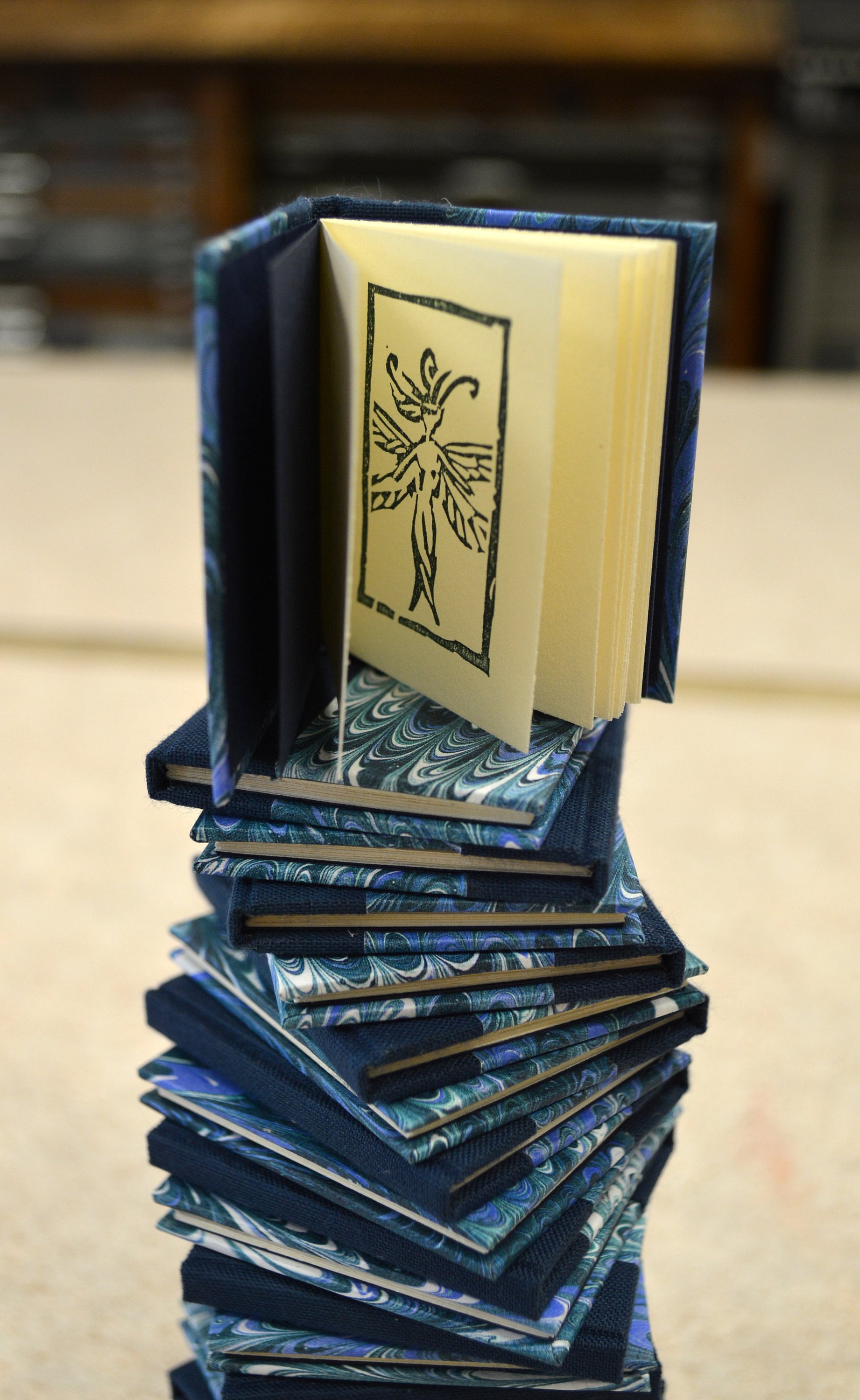 Miniature Artist Book on Tinkerbell - Etsy