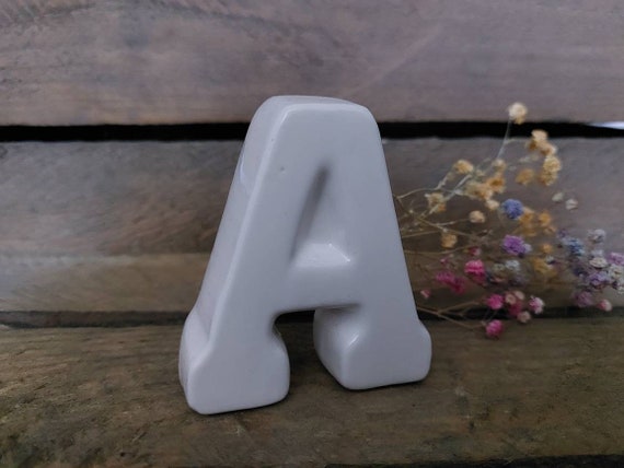 Handmade Ceramic Letters