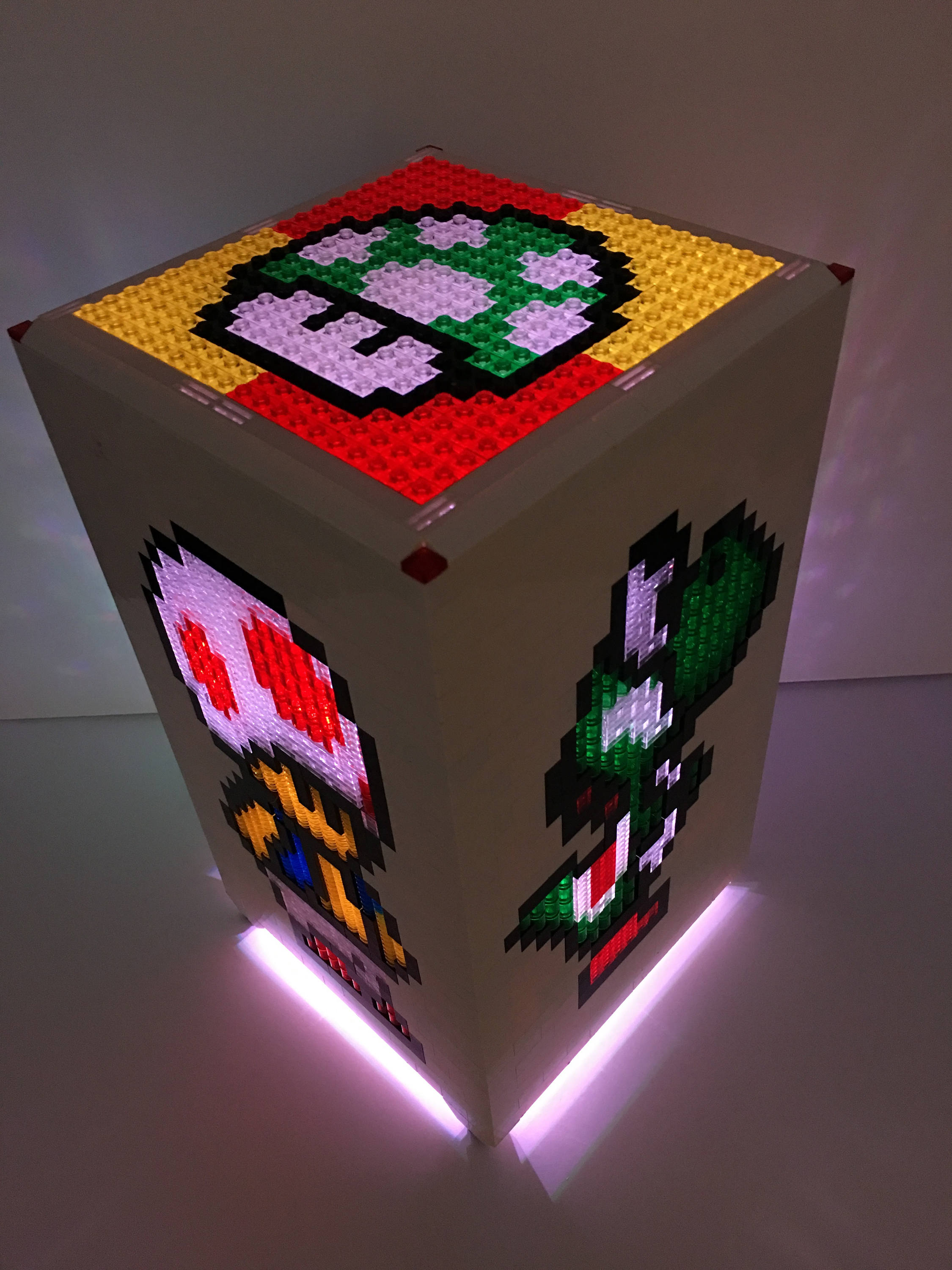 Mini Super Mario LEGO Tower Light - Etsy