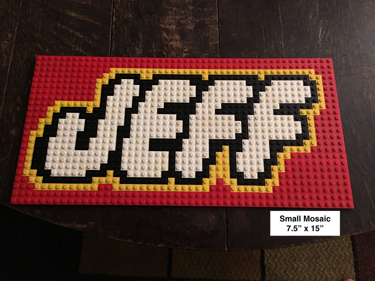 Custom Name LEGO Mosaic (your Name in LEGO Font) - Etsy