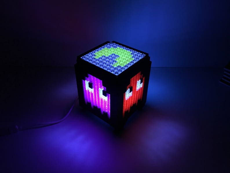 LEGO Pacman Light W/ Built in Coasters - Etsy