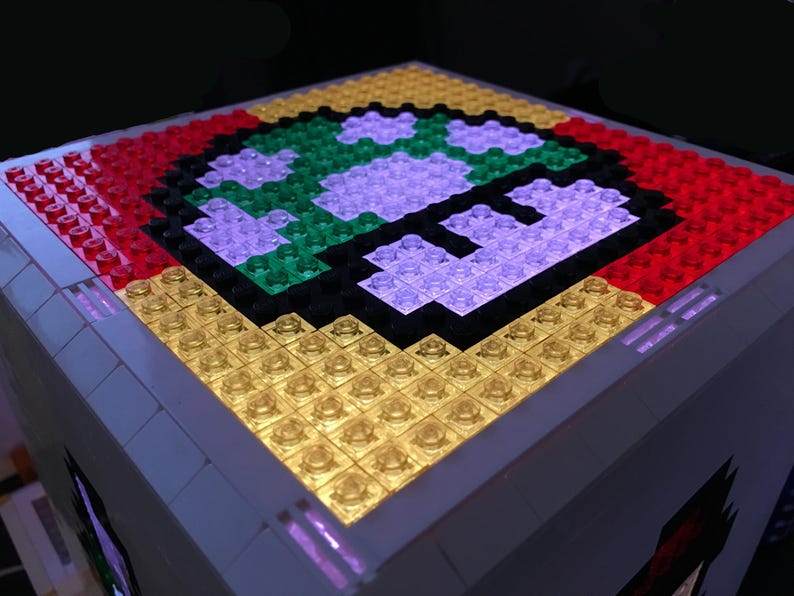 Mini Super Mario LEGO Tower Light - Etsy