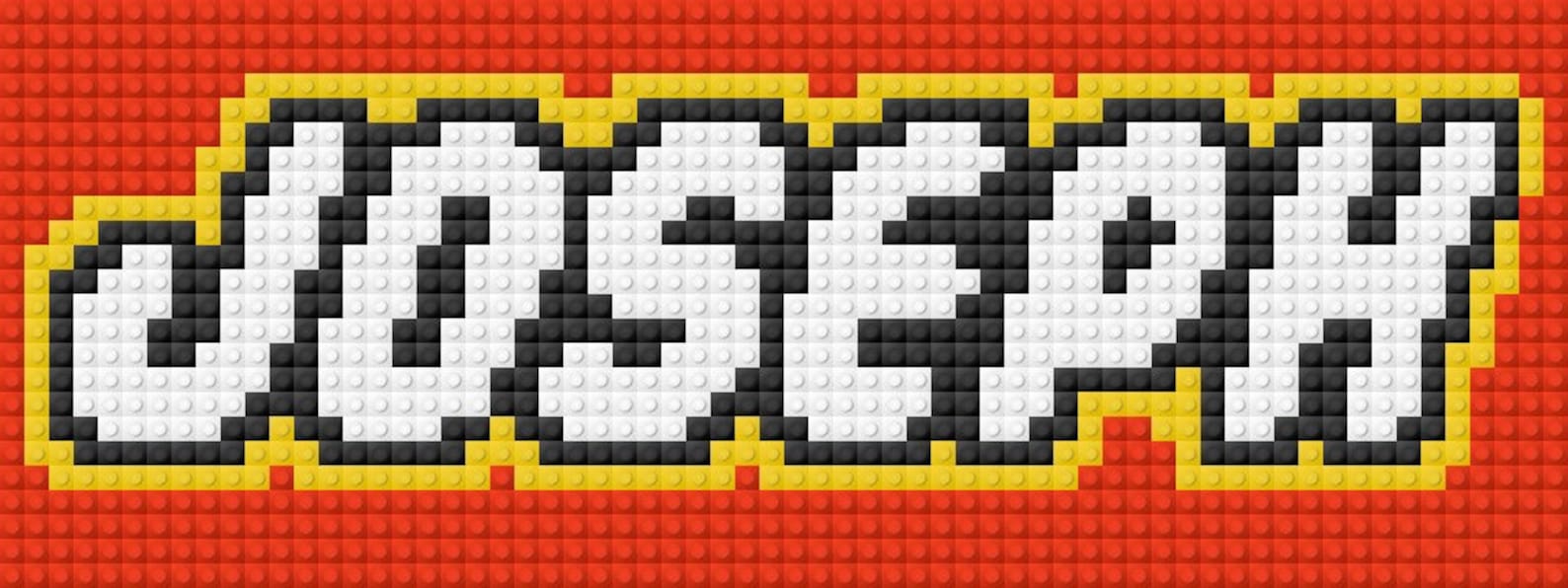 Custom Name LEGO Mosaic (your Name in LEGO Font) - Etsy