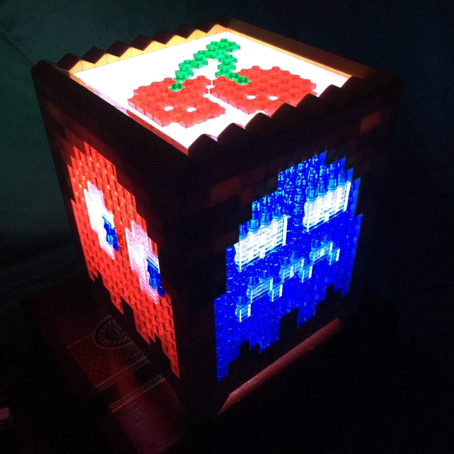 Pacman LEGO Light (customizable) - Etsy