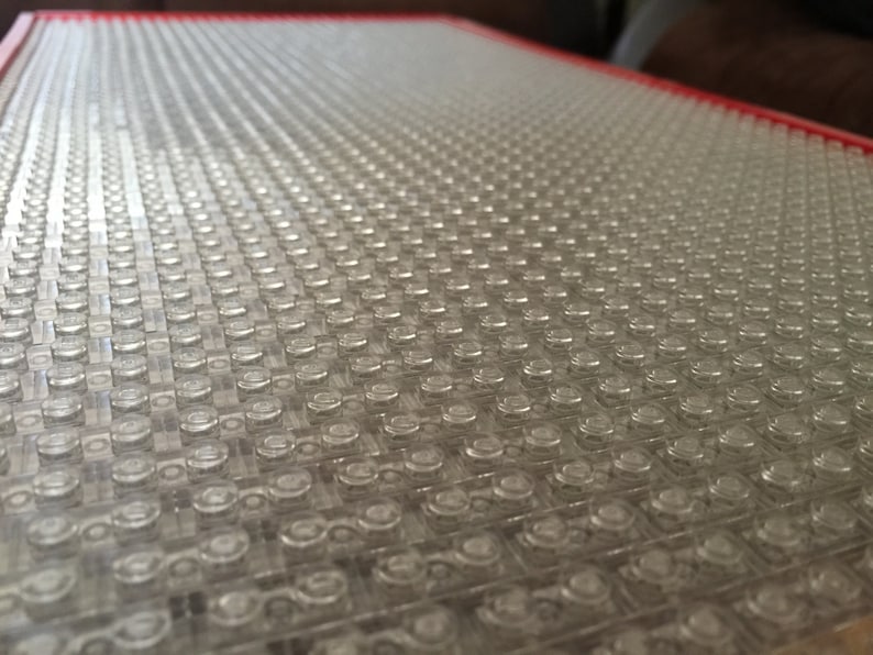 Translucent LEGO Mosaic of LEGO Logo - Etsy