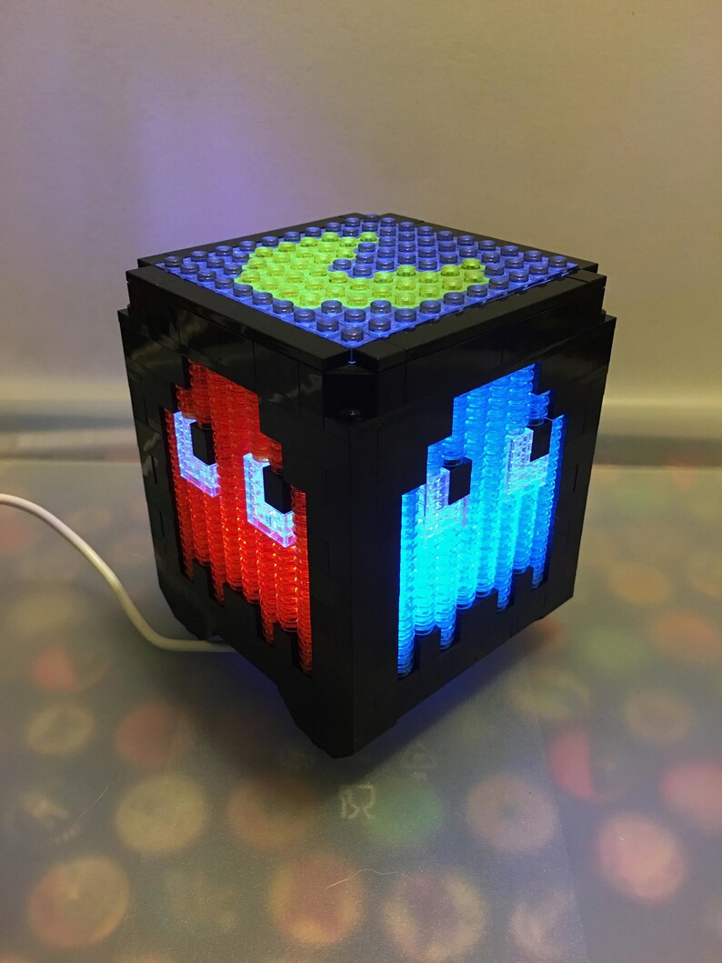 LEGO Pacman Light W/ Built in Coasters - Etsy