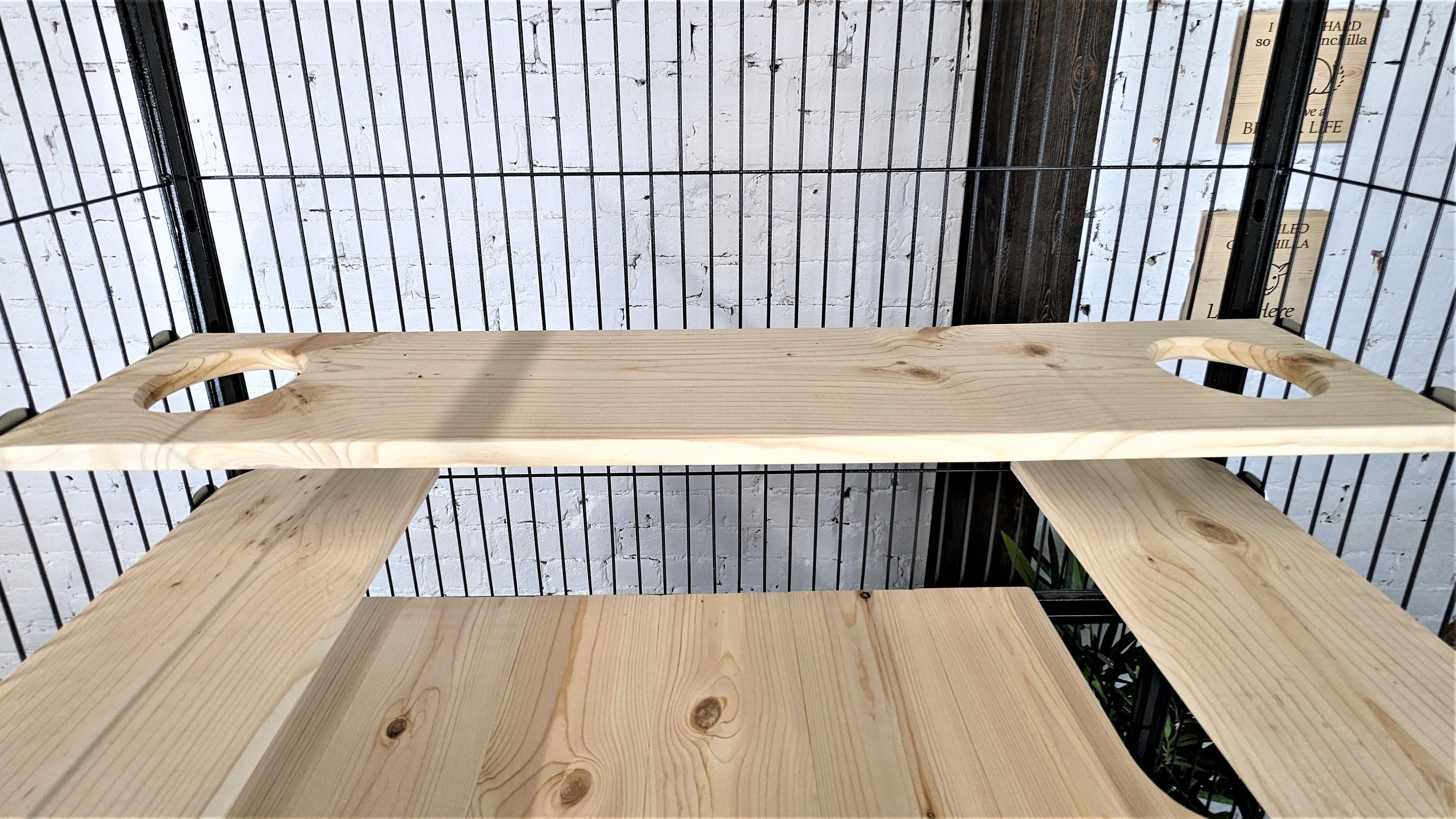 Critter/ferret Nation Cage Lounging Ledges: Kiln Dried Pine, Leaping ...