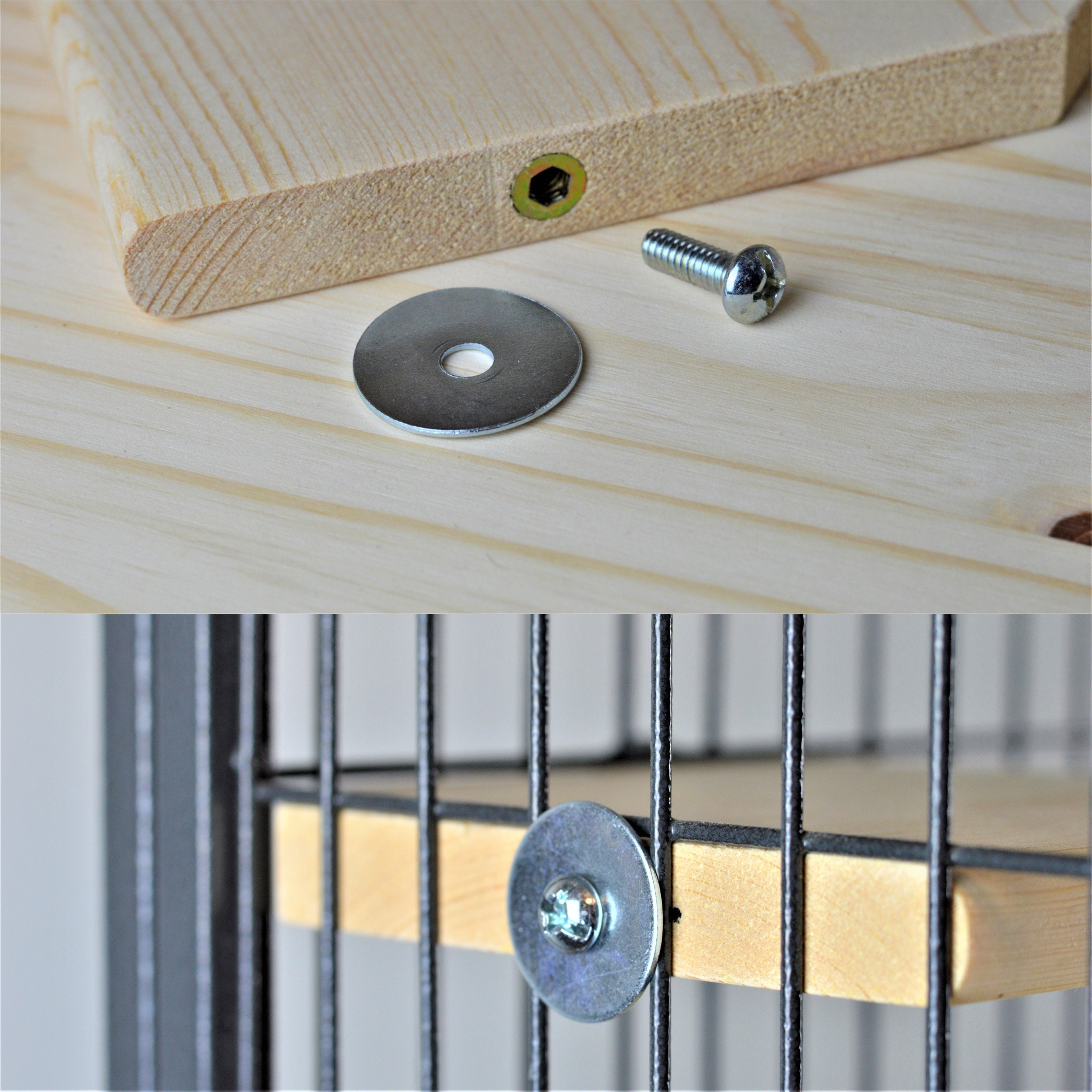 Full Length Cage Ledges for Full Cheeks Chew Proof City Loft - Etsy