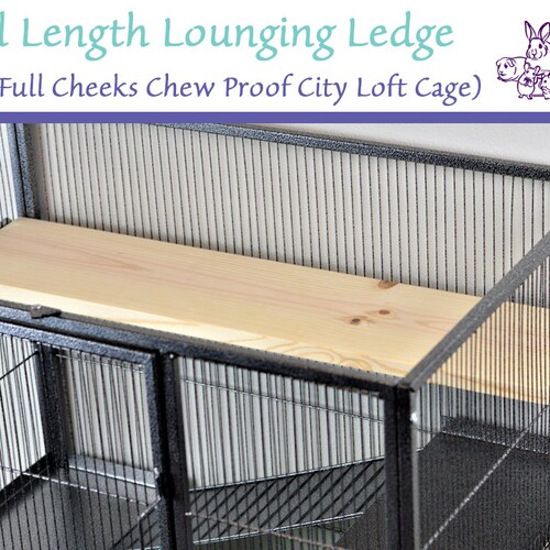 Full Length Cage Ledges for Full Cheeks Chew Proof City Loft - Etsy