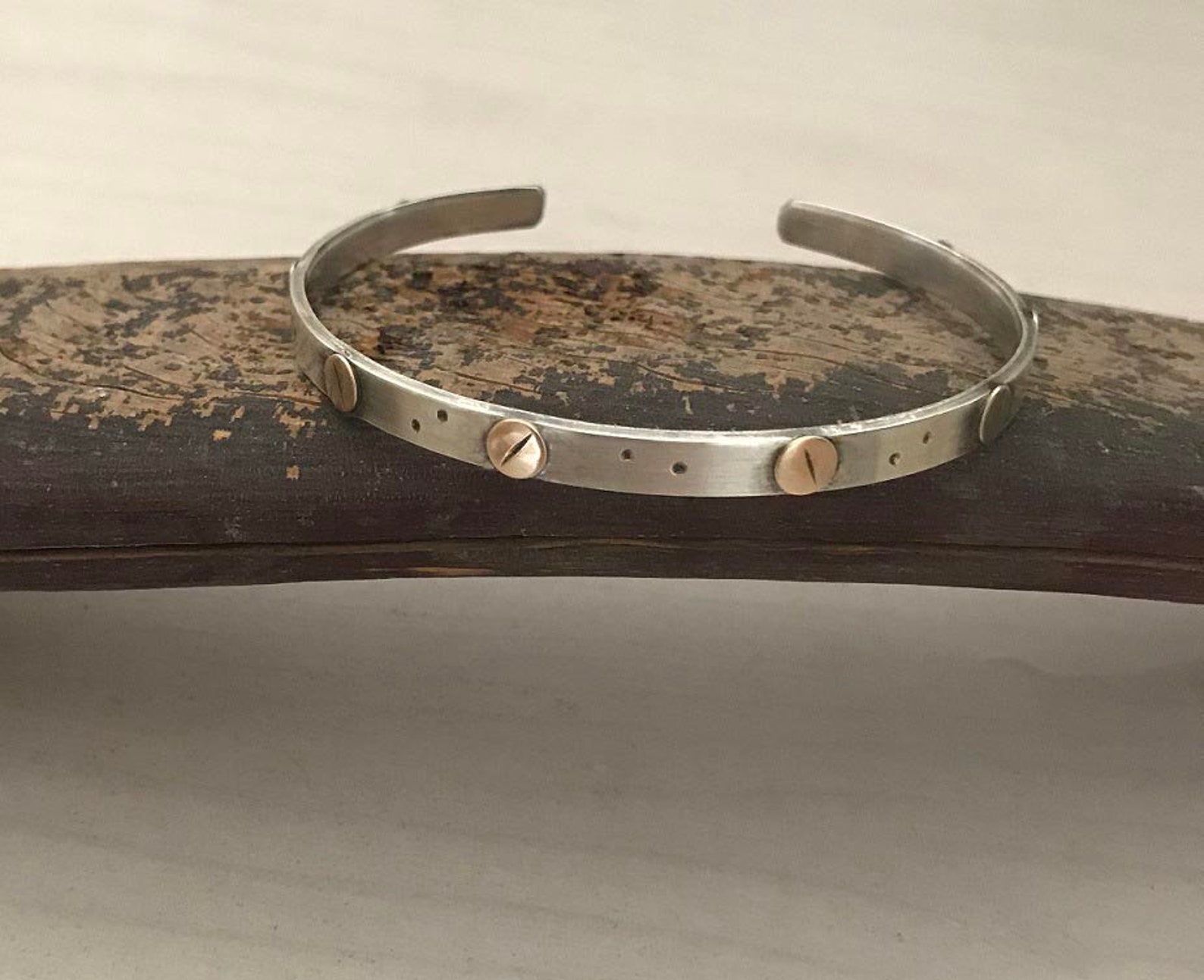 Men's Silver Cuff Handmade Men's Jewelry Mixed | Etsy