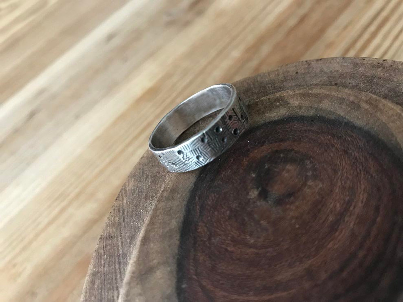Men's Rustic Ring Wedding Ring for Men Ring for Him - Etsy