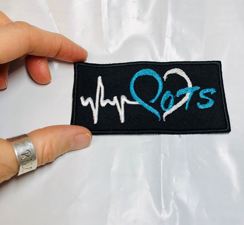 POTS Awareness Embroidered 2x4 Rectangle Patch - Etsy