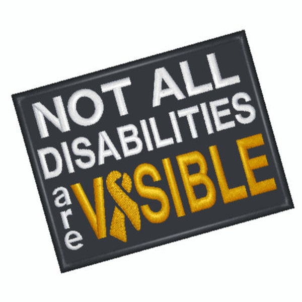 All Disabilities Are Not Visible - Etsy All Disabilities Are Not Visible - Etsy