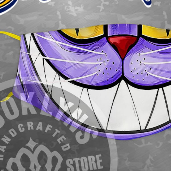 Cheshire Cat Mask - Etsy