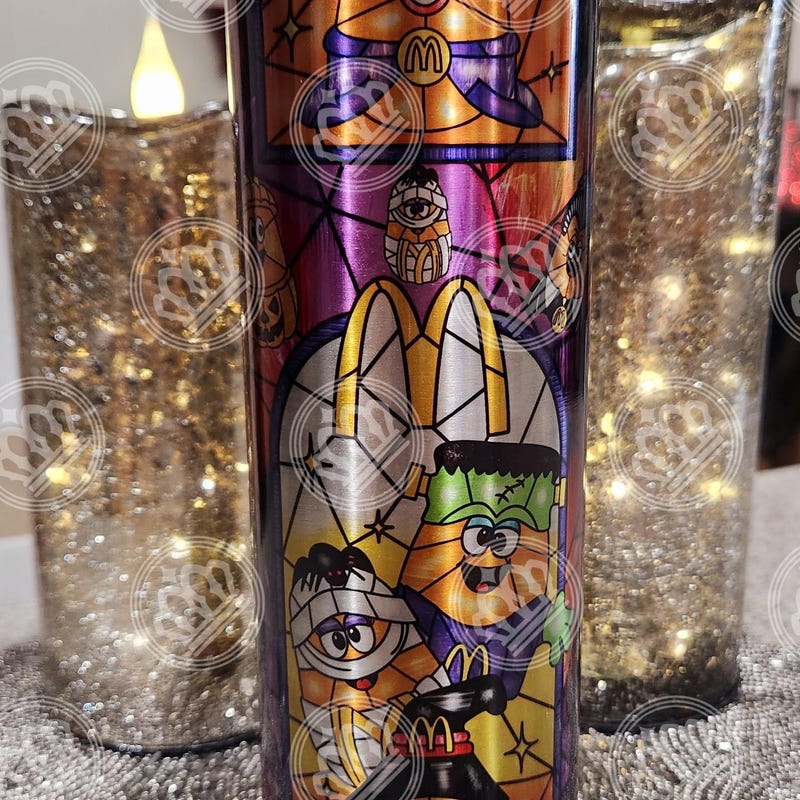 Mcdonald's Grimace Tumbler - Etsy