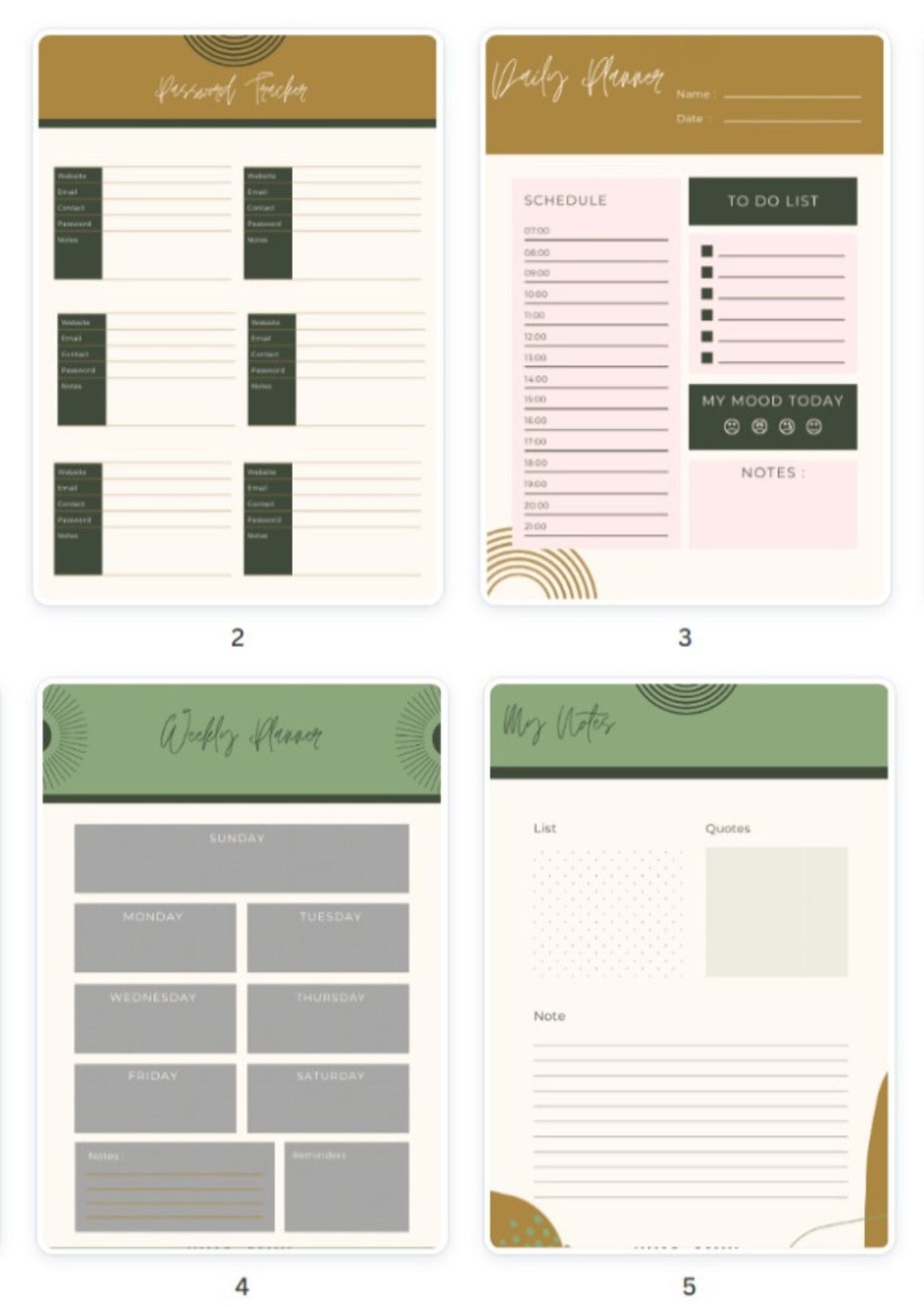 ADHD Tracker / Organize Your Life / Planner / Journal - Etsy