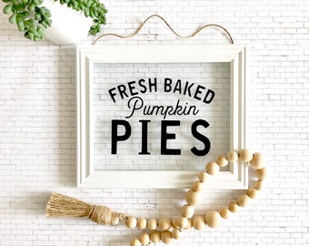 Pie sign | Etsy