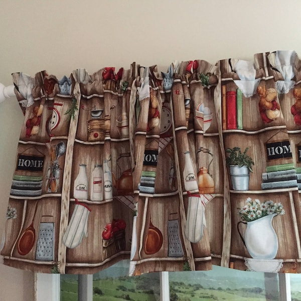 Kitchen Valance - Etsy