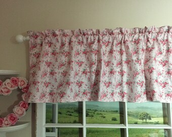 Pink Valance | Etsy