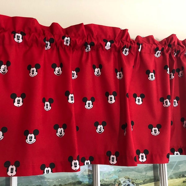 Mickey Mouse Valance - Etsy
