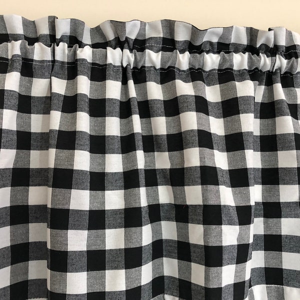 Buffalo Check Curtains - Etsy