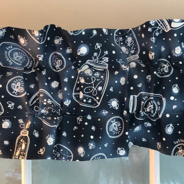 Mason Jar Kitchen Curtains - Etsy
