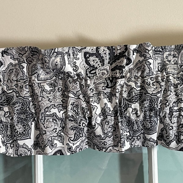 Paisley Valance - Etsy