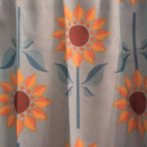 Sunflowers Valance ~ 60" Wide - Etsy