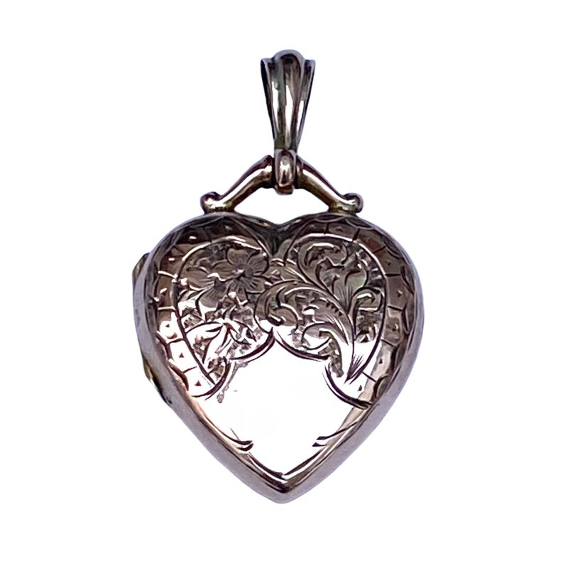 9ct Gold Heart Pendants - Etsy