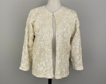 White Evening Jacket | Etsy