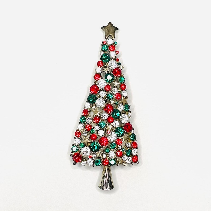 Christmas Tree Pin - Etsy